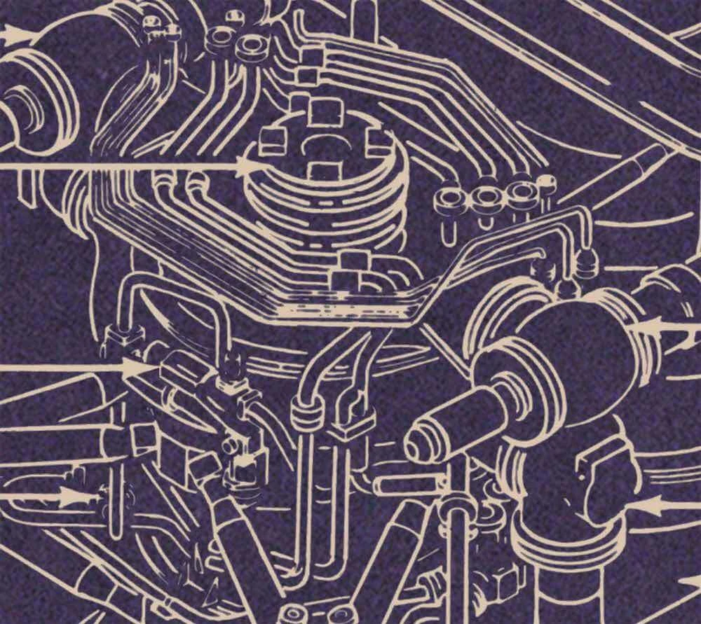 Blueprint Of Nasa Rocket Engine