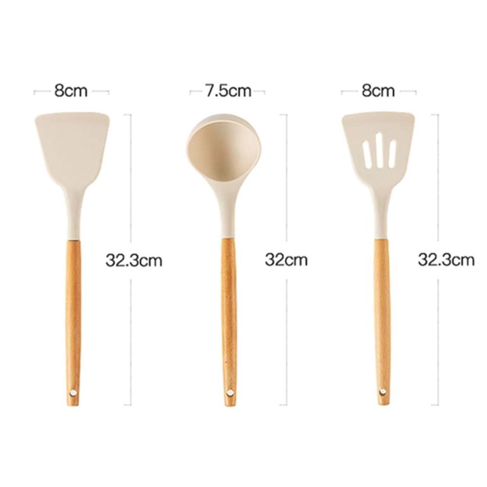 3Pcs/set Cookware Cooking Turner Spatula Non-Stick Kitchen Utensils | eBay