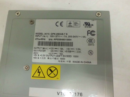 DPS-250AB-7 B 250W ATX POWER SUPPLY NEW, 30 DAYS RETURN | eBay