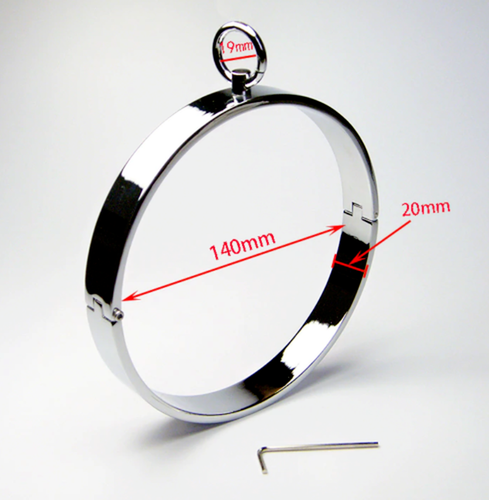 Collier de Soumission en métal Esclave BDSM Domination Slave Posture ...