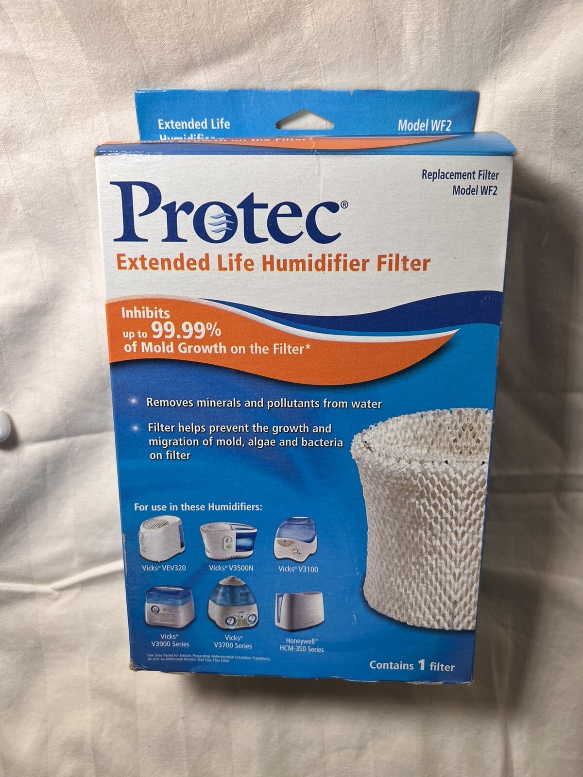 Protec WF2 Replacement Humidifier Filter - 1 Filter -0pen Box New | eBay