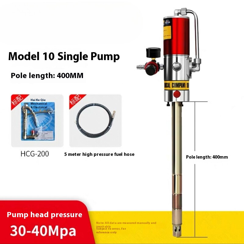 High-pressure Pneumatic Grease Injector Grease Head Grease Pump Grease ...
