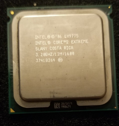 Intel Core 2 Extreme QX9775 SLANY LGA771 Quad Core CPU 3.2GHz 12MB ...