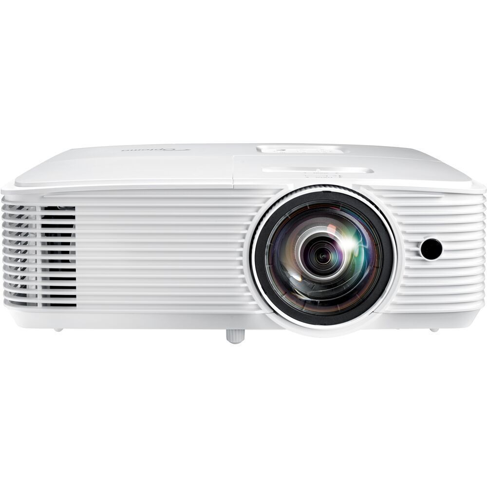 Optoma EH412STX Bright Full HD Compact Full 3D Short Throw DLP Data ...
