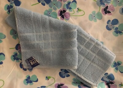 VINTAGE KENNEDY'S TOTALLY HOME COLLECTION 100% COTTON BLUE BATH MAT NEW ...