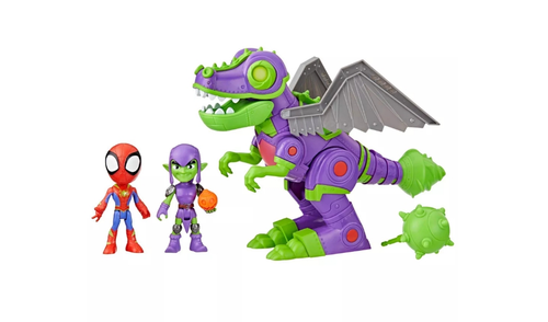 Marvel Spidey and His Amazing Friends Goblin Dino Mech Pack | eBay