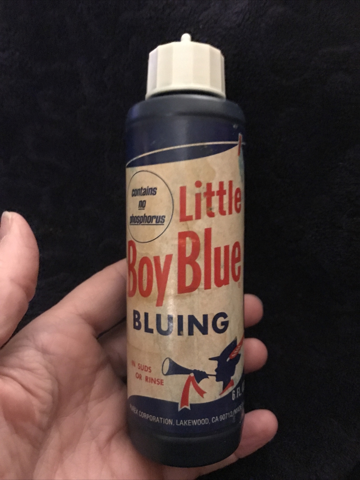 Little Boy Blue, Bluing, Mostly Full, Good For Whitening Clothes & Pets ...