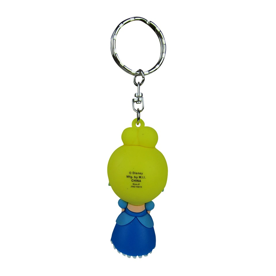 Brand New Walt Disney Characters Princess Figural 3d Keyring Keychain ...