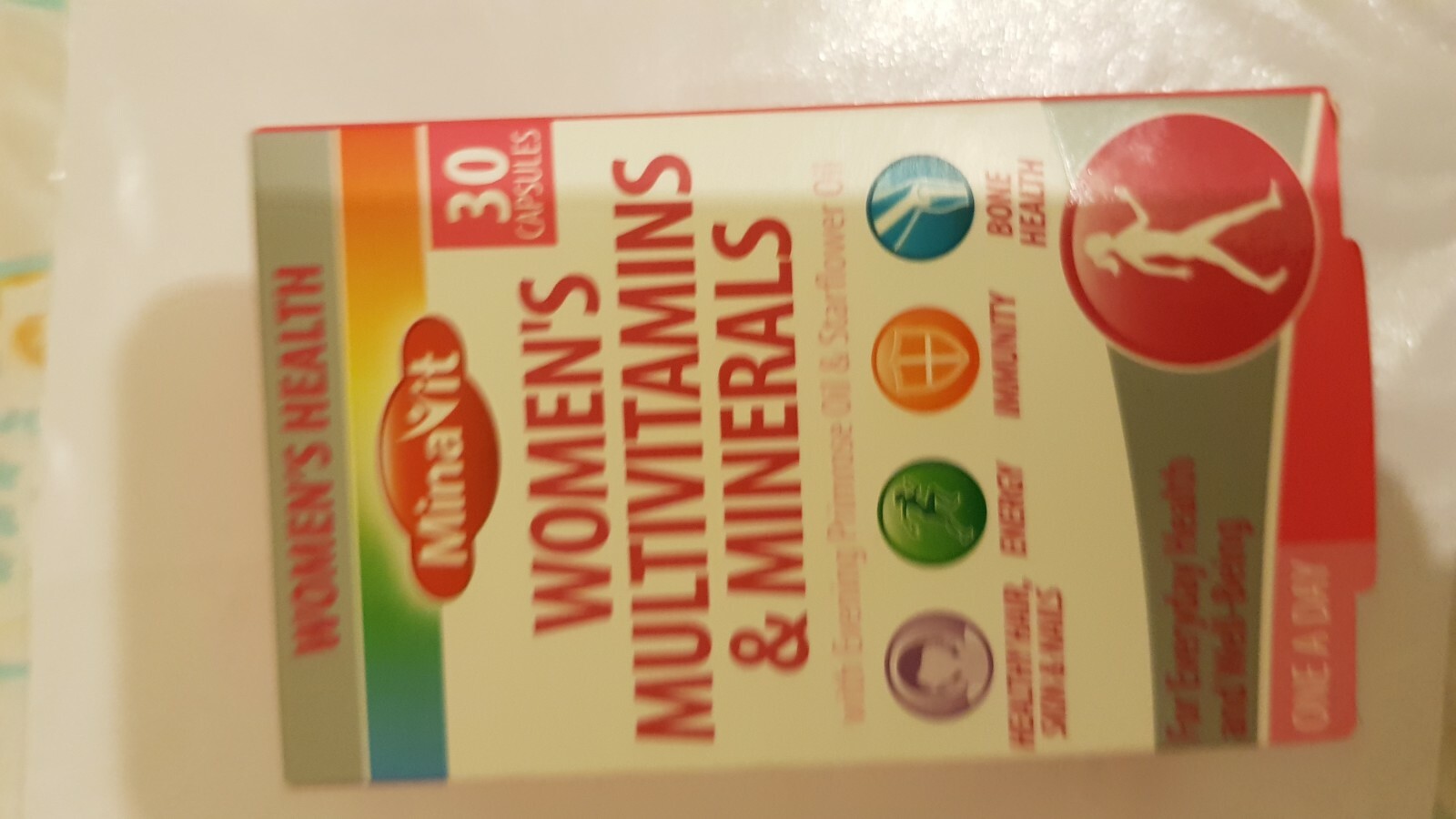 MINAVIT WOMEN`S MULTIVITAMIN & MINERAL CAPSULES- 30 PACK | eBay