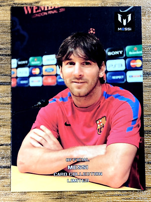 Icons Official Leo Messi Card Collection Limited Trading Card R60 2013 ...
