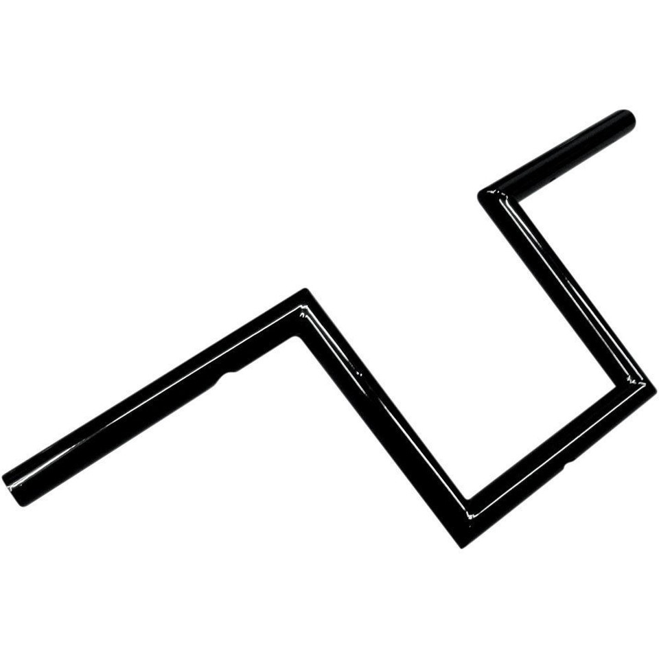 LA Choppers Gloss Black 1" 8" Narrow Z Bars Handlebars Harley ...