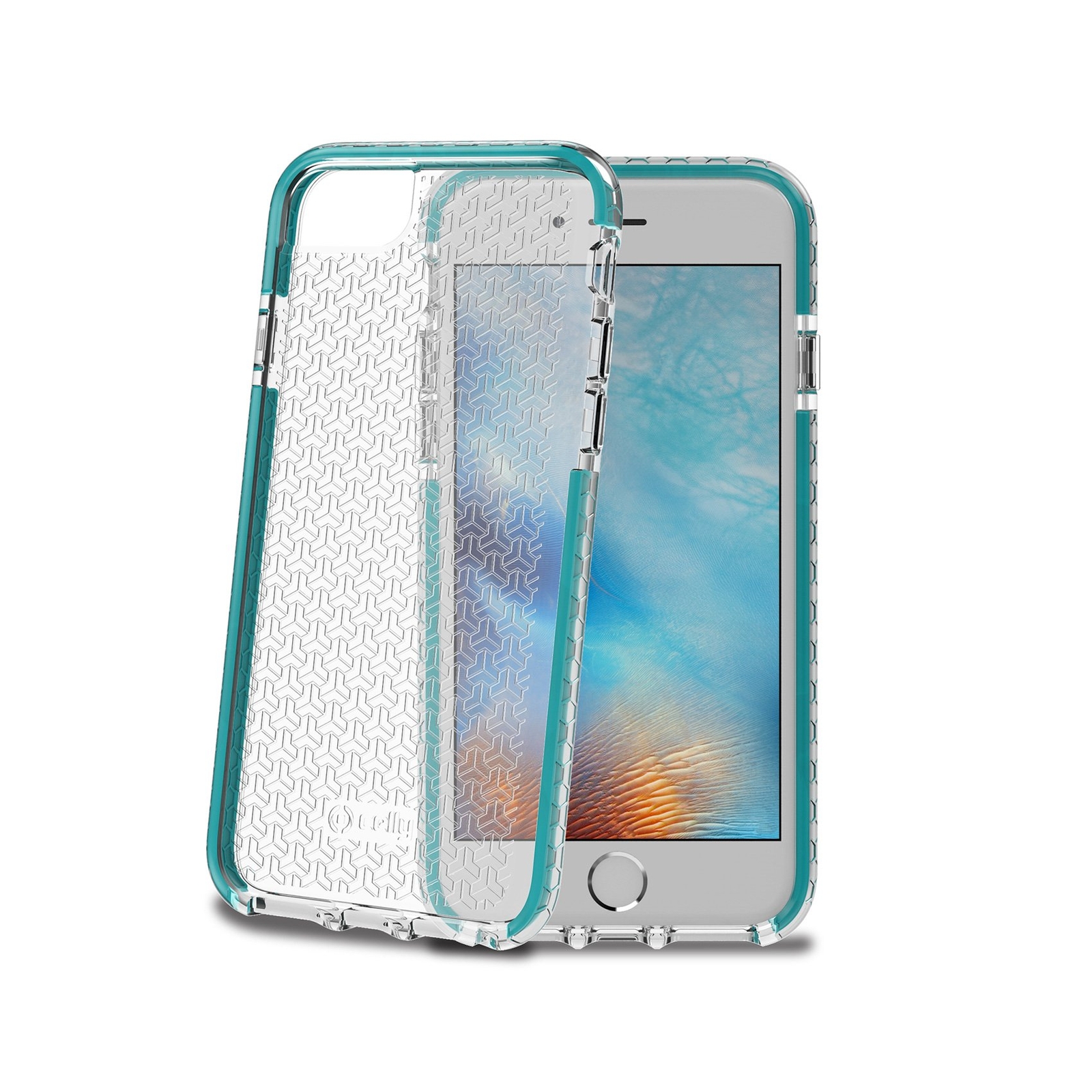 Celly HEXAGON800GN Case for iPhone 7 blue 8021735723646 | eBay