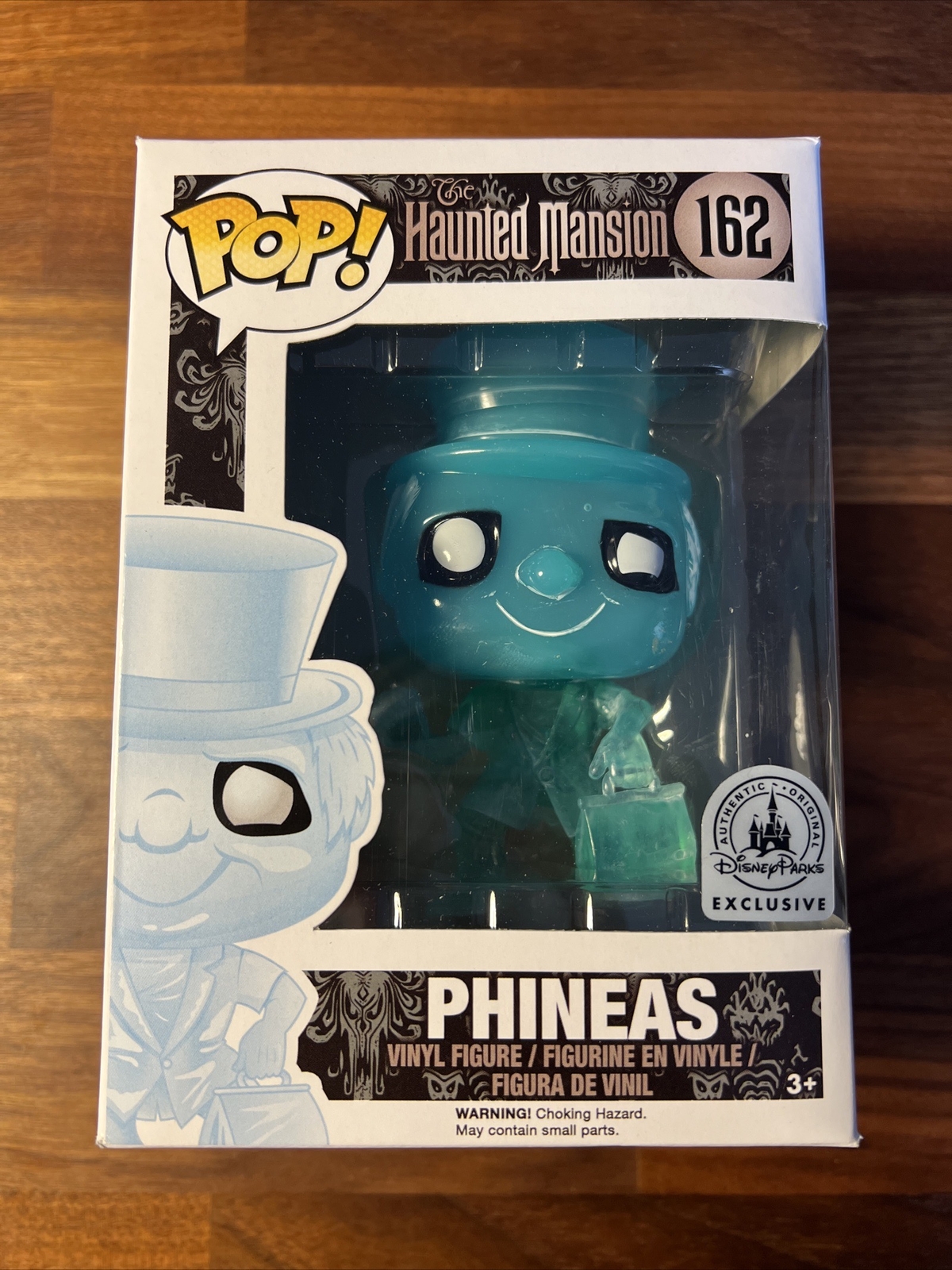 Pop Funko #162 Haunted Mansion Phineas Disney Parks Exclusive | eBay