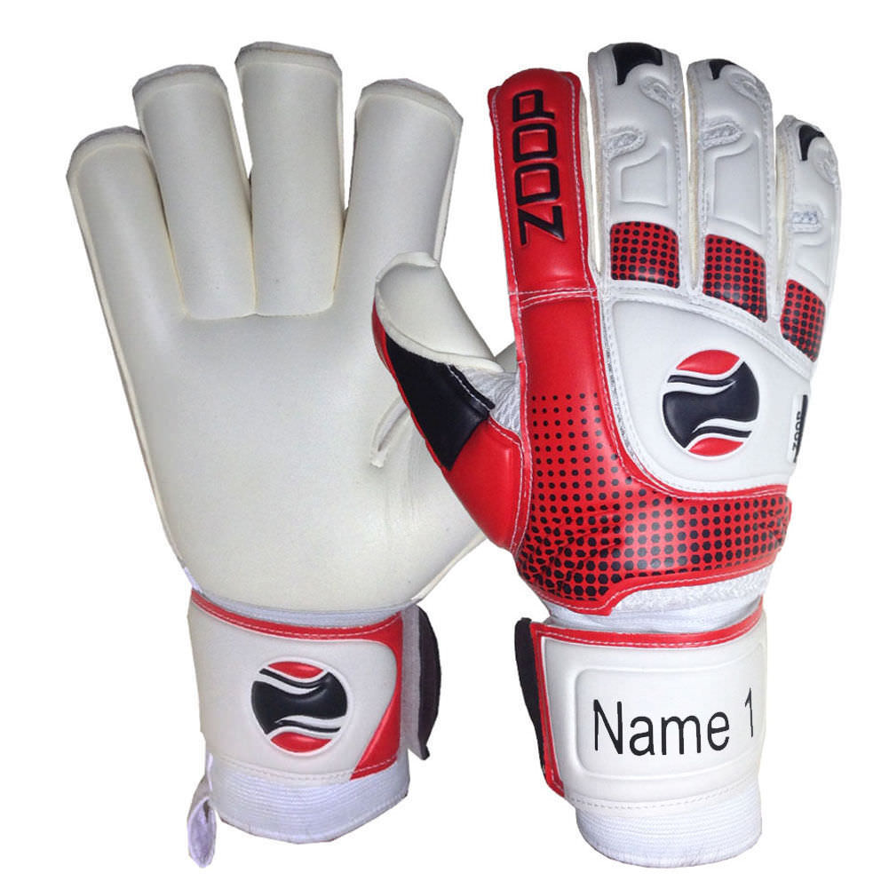 Zoop Goalkeeper Gloves Goalie Roll Finger Saver Football Glove Adult ...