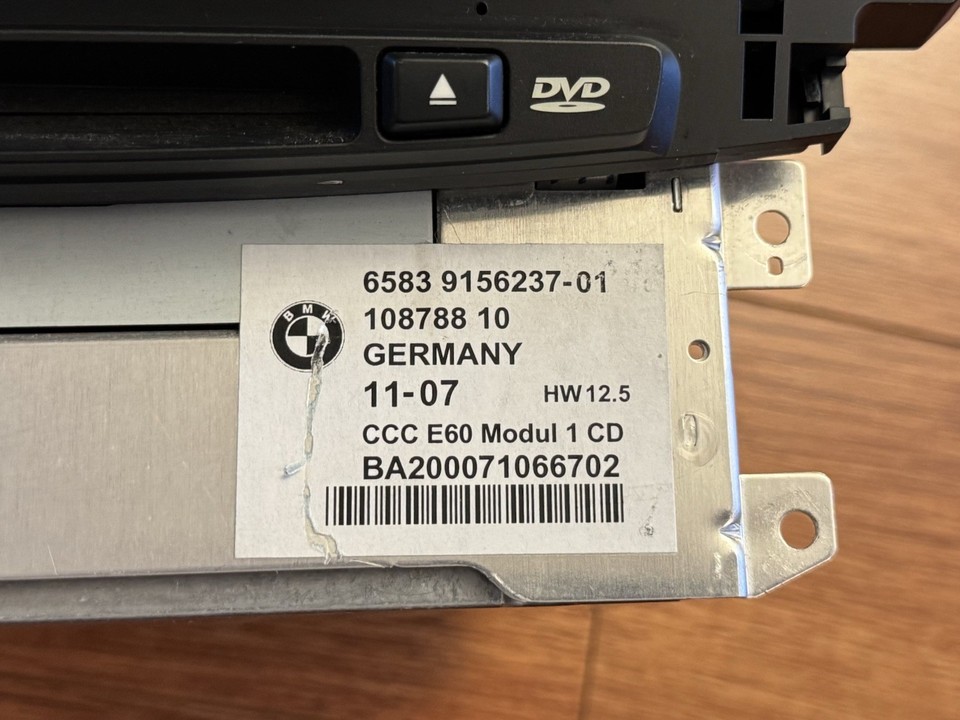 OEM 2004-2009 BMW E60 E61 E63 CCC DVD Radio Navigation CD Player Unit ...