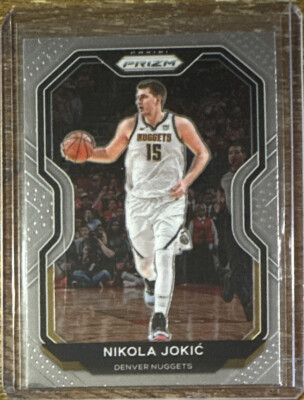 2020-2021 Panini Prizm #114 Nikola Jokic Silver NM/MT Denver Nuggets NM ...