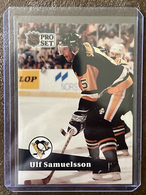 1991-92 Pro Set #459 Ulf Samuelsson, Pittsburgh Penguins | eBay