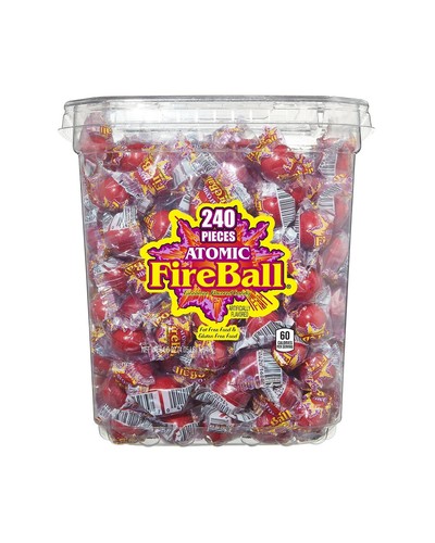Atomic Fireballs Candy 4.05 Pound Bulk Tub | eBay