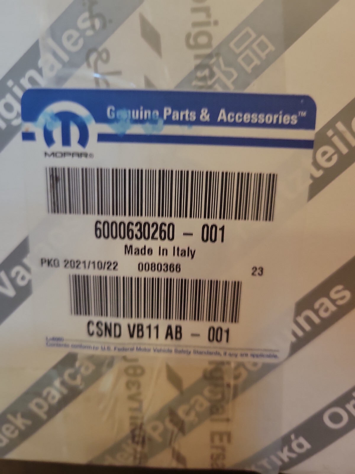 Genuine Mopar Cooler-egr CSNDVB11AB for sale online | eBay