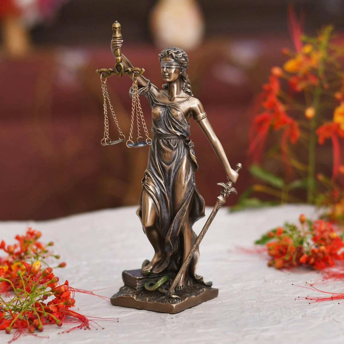 Law Scale Statue