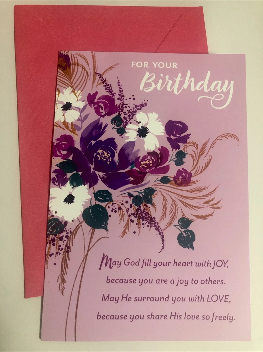 Religious Birthday Cards For Women
