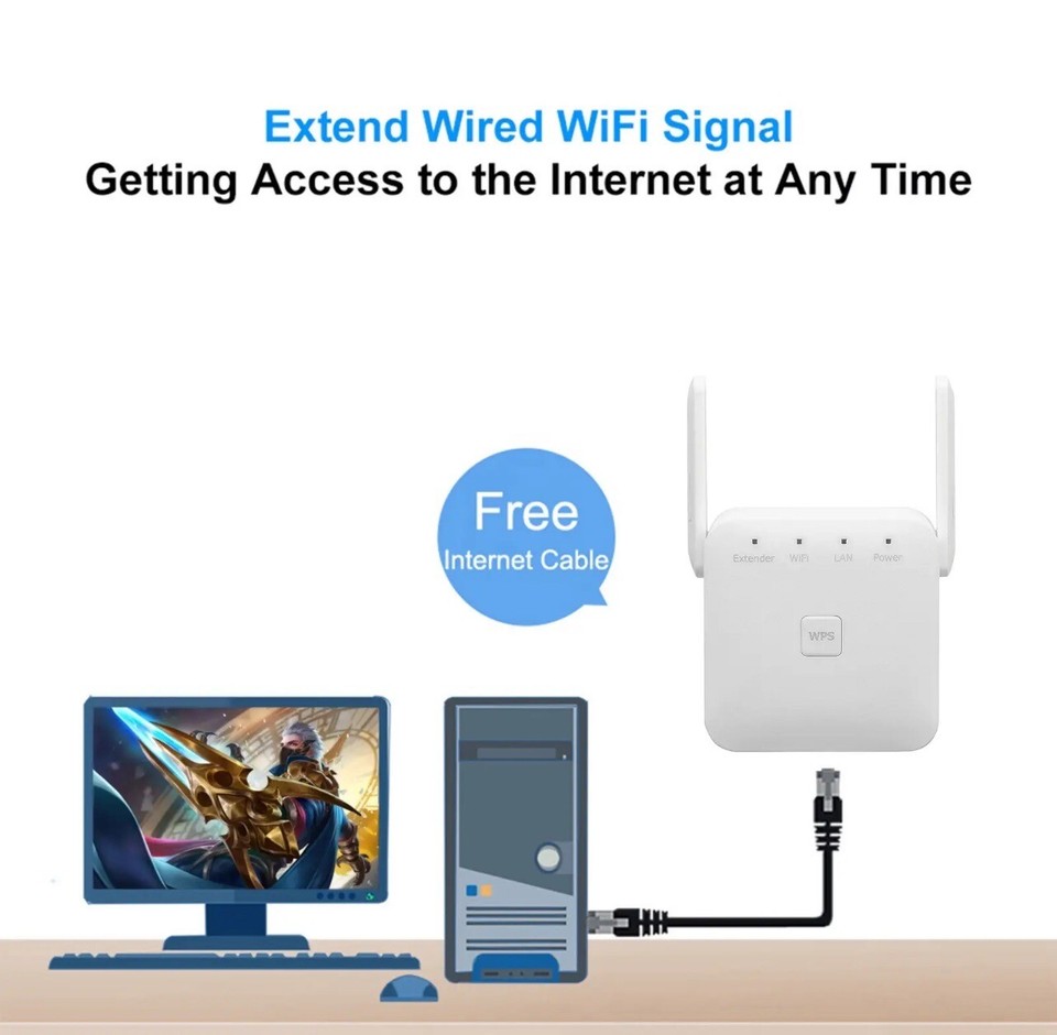 Extend Tecc Wifi Booster Extendtecc 1200Mbps Wireless 2024 Wifi Range ...