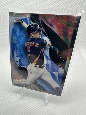 2024 Topps Finest Alex Bregman Uncommon Sky Blue Refractor #059/250 ...