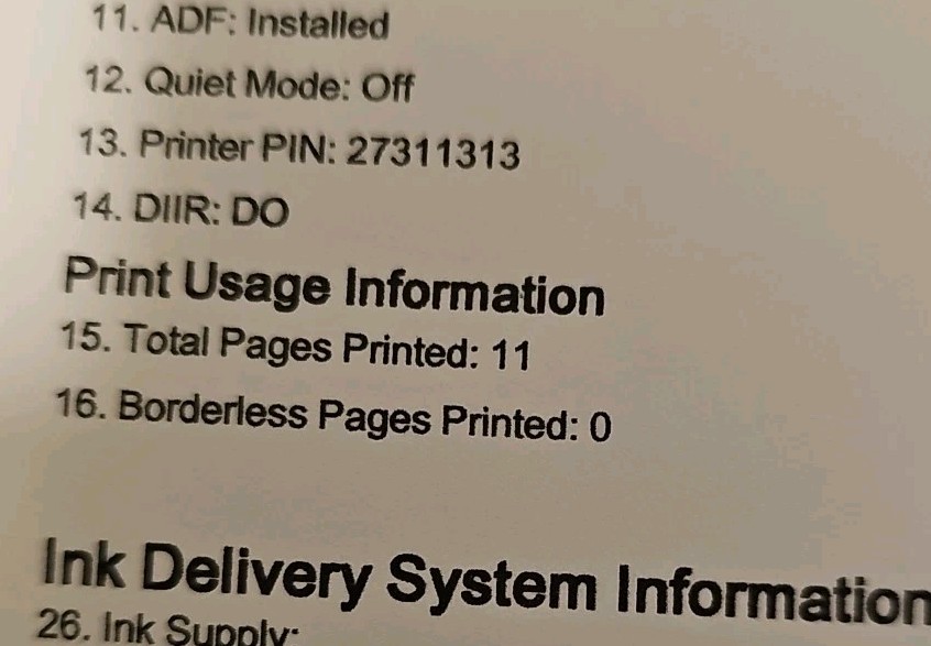 HP DeskJet 4158e Inkjet Color All-in-One Printer. Needs Ink. Less Than ...