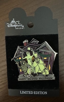 DLR HAPPY HAUNTED HALLOWEEN~MANSION HITCHHIKING 👻GHOSTS~AP/3D PIN-FREE ...