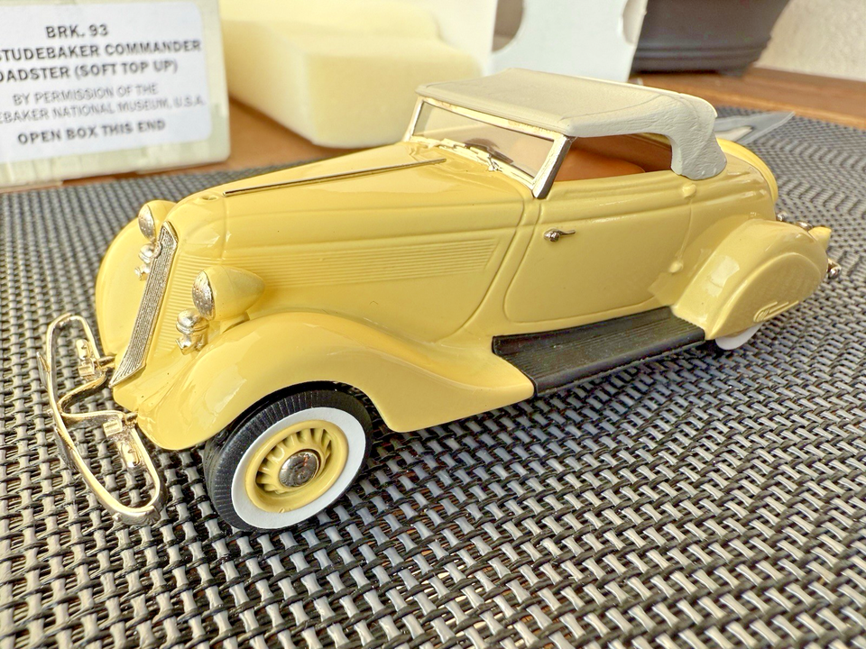 Brooklin Models 1:43 Brk. 93 1935 Studebaker Commander Roadster MIB | eBay