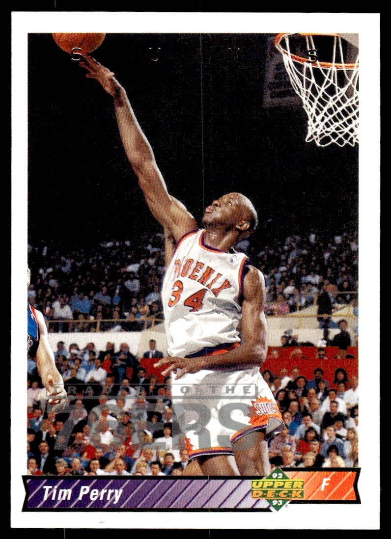 1992-93 Upper Deck Basketball Card Tim Perry Philadelphia 76ers #31 | eBay