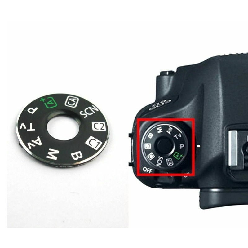 For Canon EOS 6D Camera Function Dial Mode Interface Cap Button Repair ...
