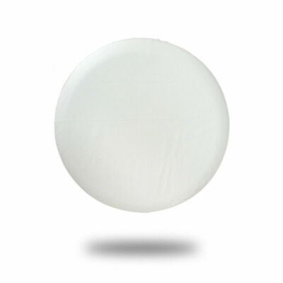 Car Wheel Spare Tire Cover PVC Pure White For Tyre Diameter 76~79cm (30 ...
