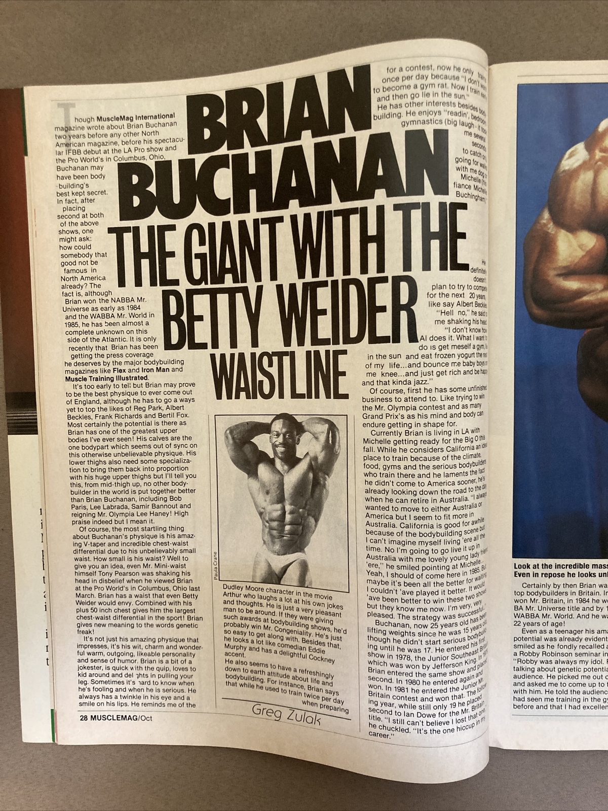 Musclemag Bodybuilding Fitness Magazine / Marjo Selin + John Terilli ...