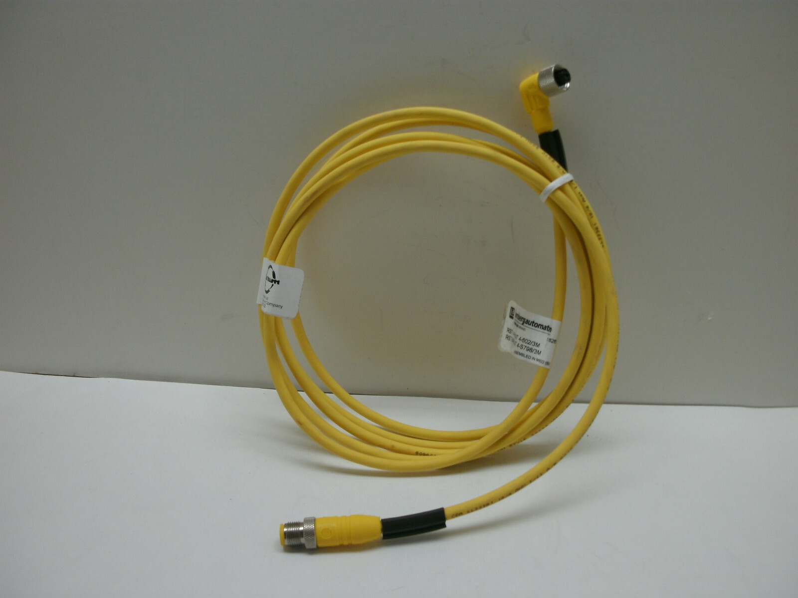 LUMBERG RST 4-RKWT 4-602/3M DOUBLE ENDED CORDSET CABLE ASSEMBLY NEW NO ...