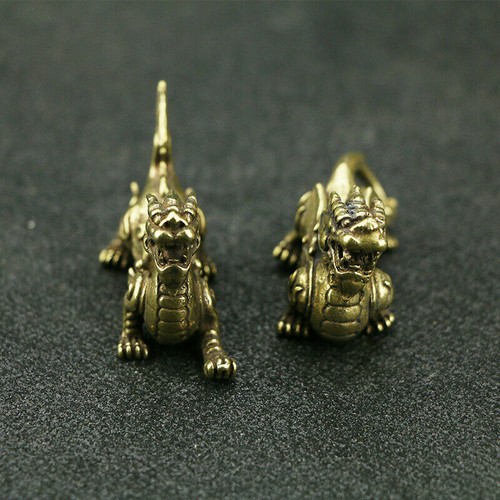 Ancient Chinese Bronze Fengshui unicorn Beast Bixie Pixiu Wealth Statue ...