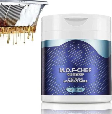Mof Chef Cleaner Powder Heavy Oil Stain Pollution Cleaning Powder ...