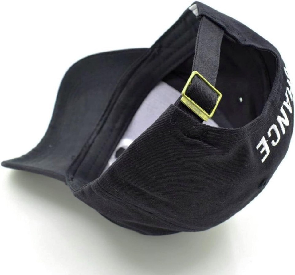 Number 3 Baseball-Cap White 3 Embroidered Dad Hat Black One Size, | eBay