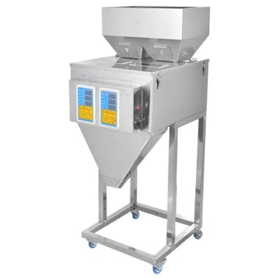 10KG Powder Particle Double Filling Machine Auto Weigh Filler ...