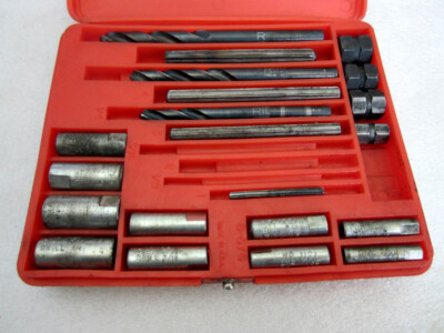 Vintage Blue-Point Screw Extractor Set No. 1020 Partial Set Made in USA ...