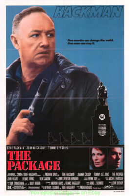 THE PACKAGE MOVIE POSTER Original Folded 27x41 GENE HACKMAN TOMMY LEE ...
