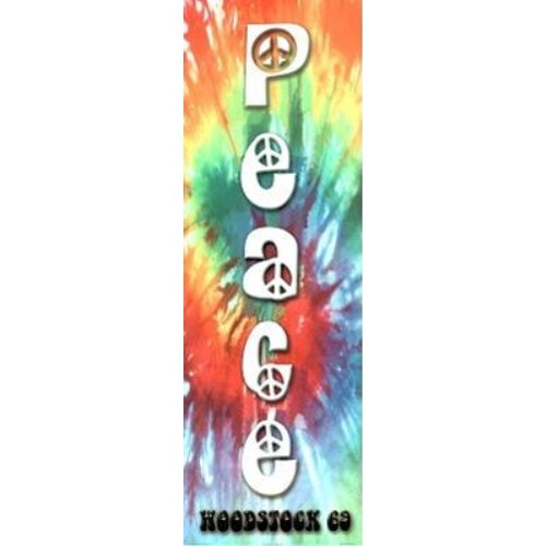 Peace Woodstock 69 12x36 Art Print Poster Wall Decor Peace Sign | eBay