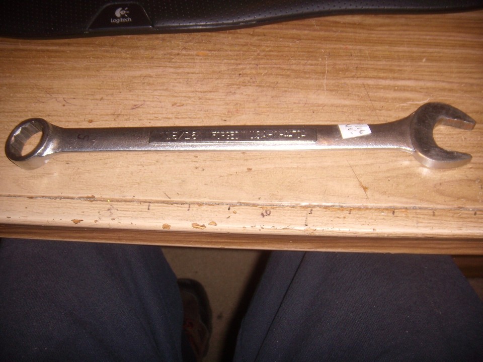 NEW Craftsman # VA-15/16" # 44704 COMBO WRENCH 12 PT.USA -READ ...