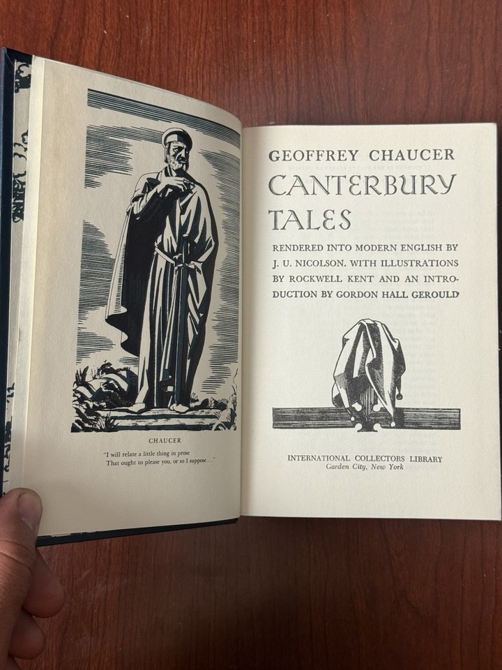 Geoffrey Chaucer Canterbury Tales Deluxe Edition International ...