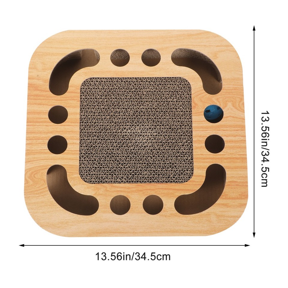 Scratch Pet Carton Carton Chat Scratcher Jouets Pour Les Chatons | eBay