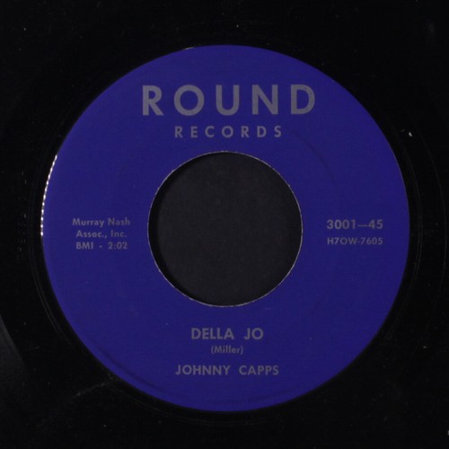 JOHNNY CAPPS: della jo / empty heart ROUND 7" Single 45 RPM | eBay ...