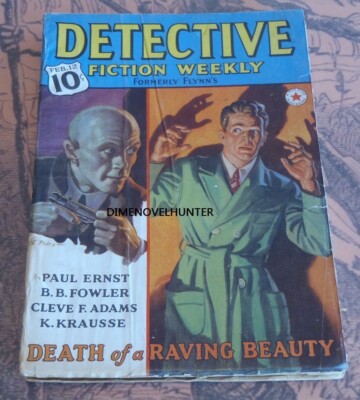 VG FLYNN'S DETECTIVE FICTION WEEKLY FEBRUARY 12 1938 RED STAR PULP ...