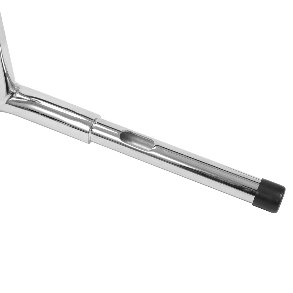 Fit Harley Street Electra Glide Meathook Bars Handlebar Chrome 10 inch ...