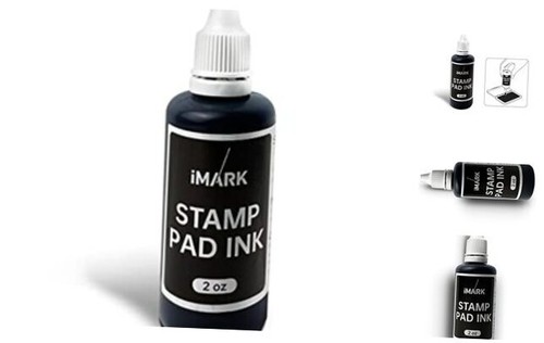 iMARK Premium Refill Ink for Self-Inking Stamps, Daters and Stamp 2 oz ...
