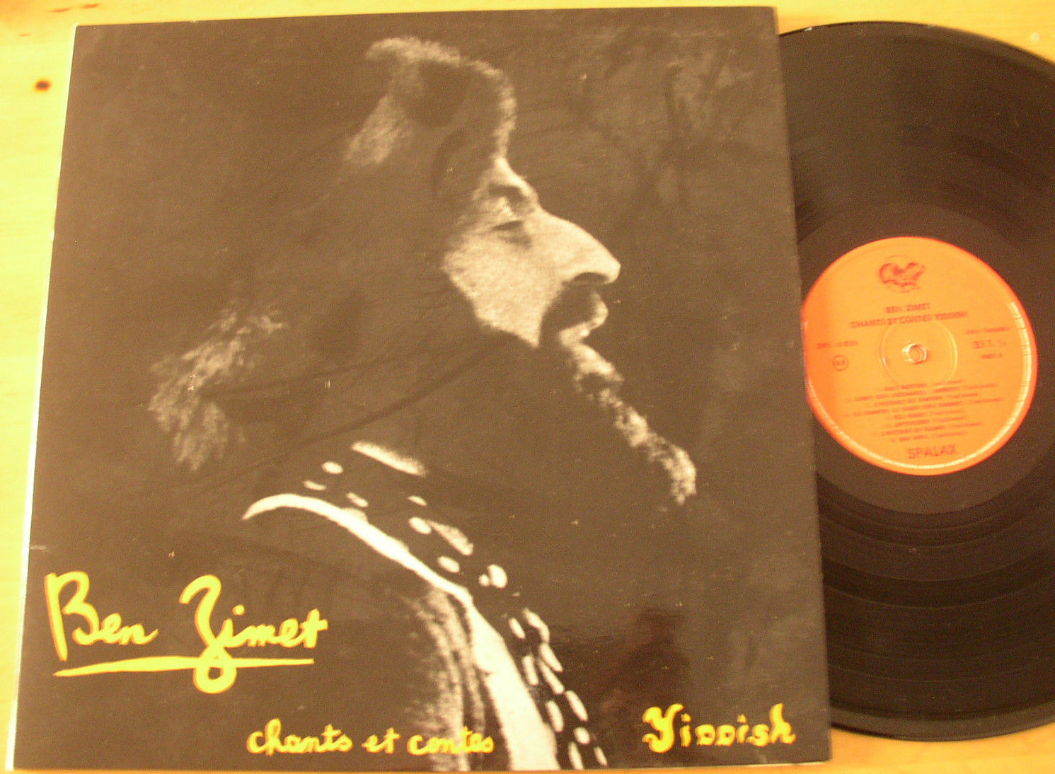 BEN ZIMET - Chants et Contes Yiddish JEWISH SONGS ORIG FRENCH LP EX | eBay